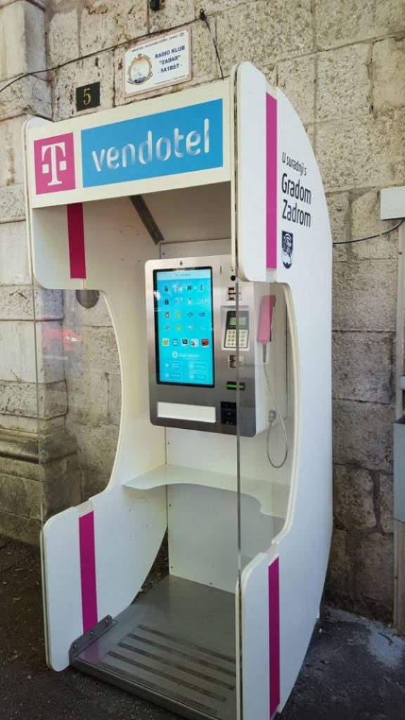 First Smart Public Pay Phone in Croatia is Placed in Zadar | Croatia ...
