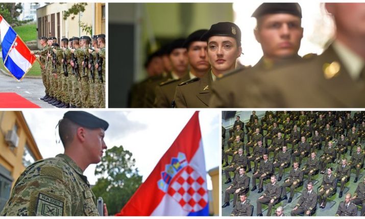 Croatian Army: 18th generation of cadets take oath | Croatia Week