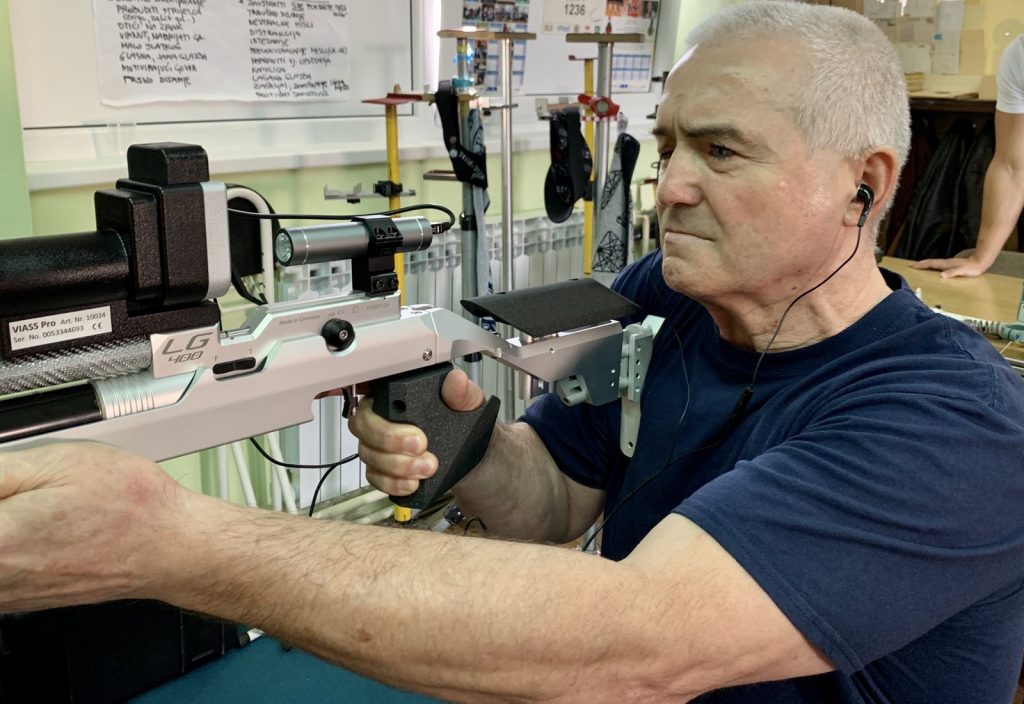 PHOTOS: Adapted air rifles for blind and visually impaired presented in ...