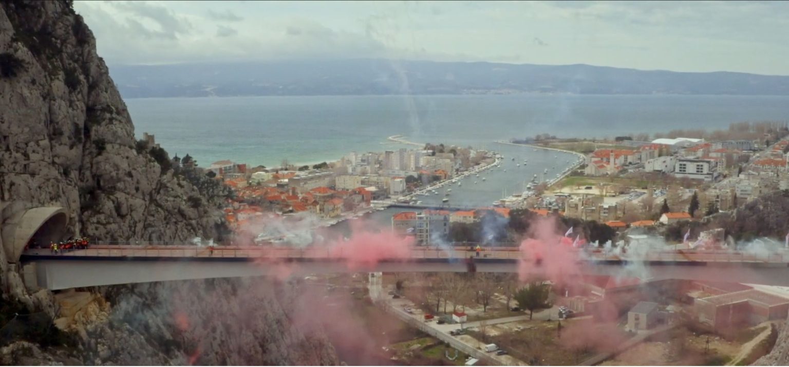 New bridge above Cetina River in Omiš opened | Croatia Week