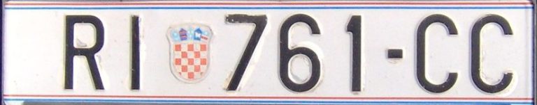 How Croatian licence plates reflect local identity | Croatia ...