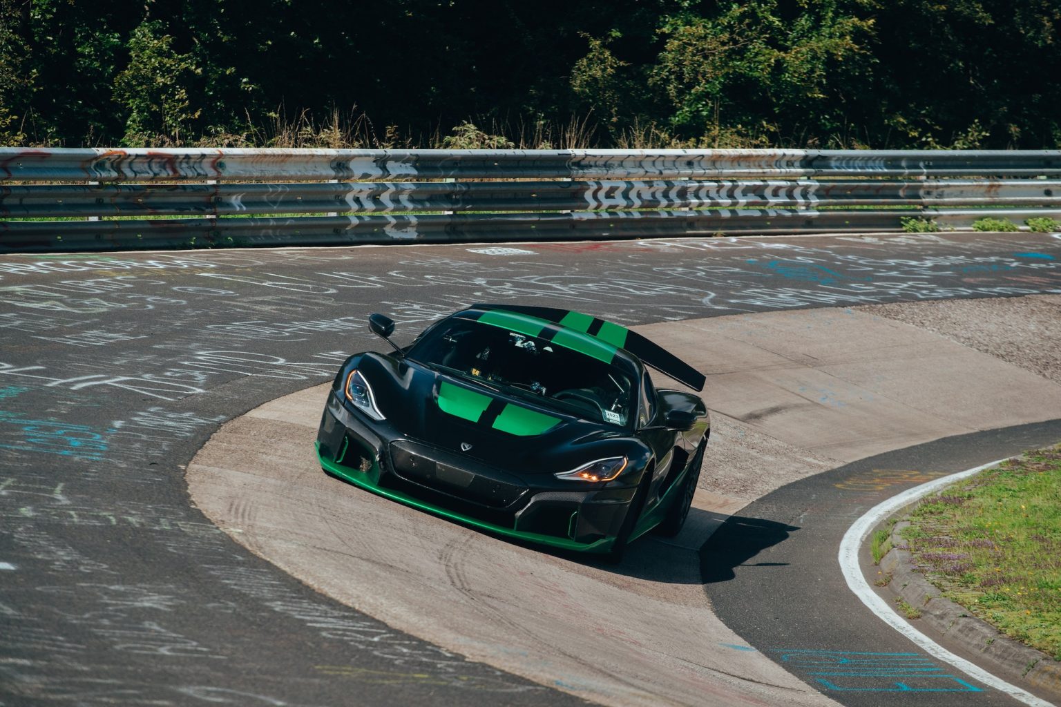 Rimac unveils new Nevera Time Attack and sets record at Nürburgring ...