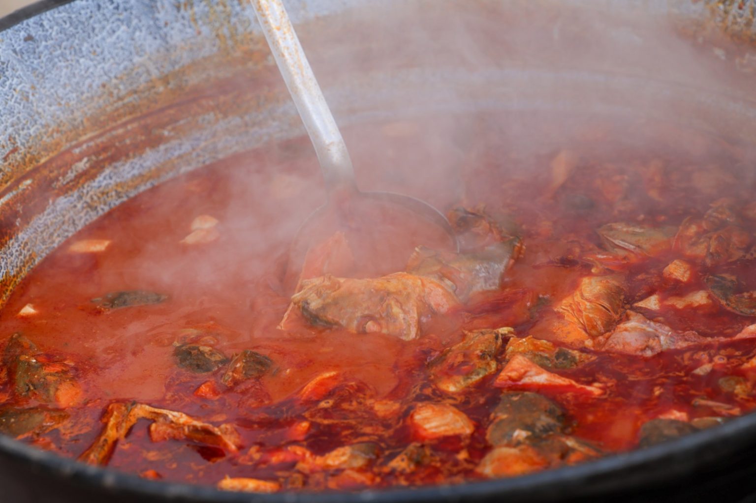 Traditional Good Friday free fish stew draws big crowd in Osijek ...