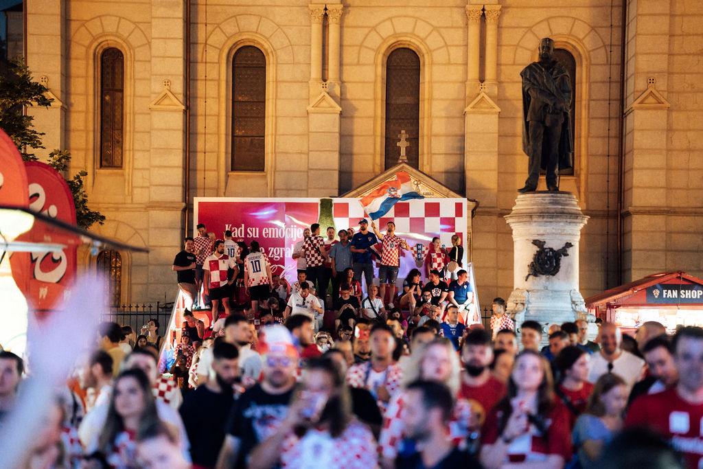 Zagreb’s Vatreni Zone ready for Croatia v Panama World Cup fan event ...